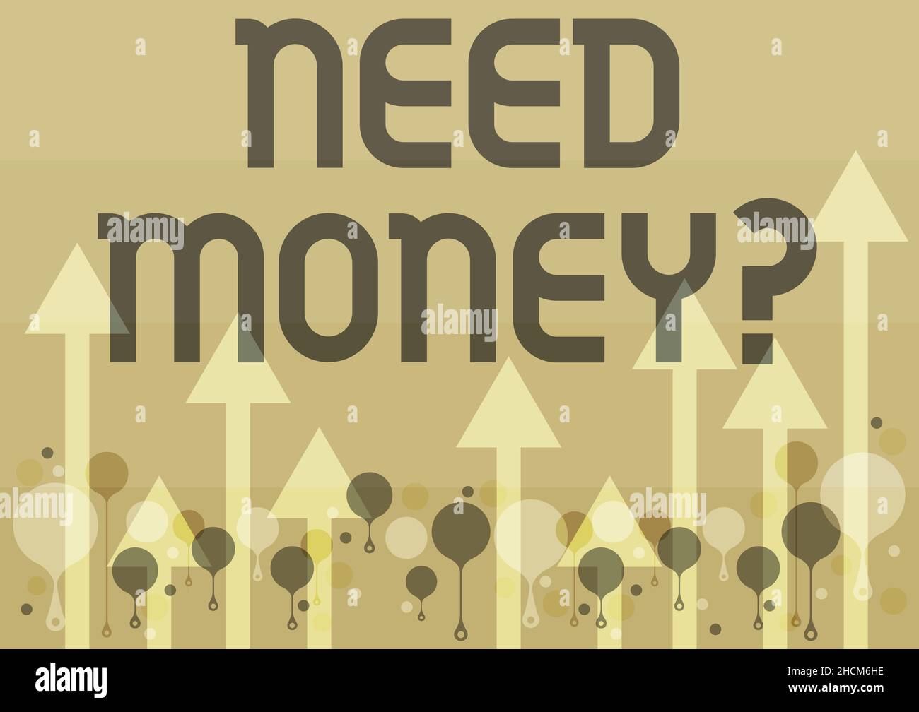 Text caption presenting Need Money Question. Business overview Need to ...