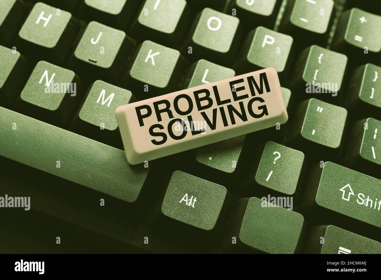 Handwriting Text Problem Solving Business Showcase Having A Good Capability Of Finding A