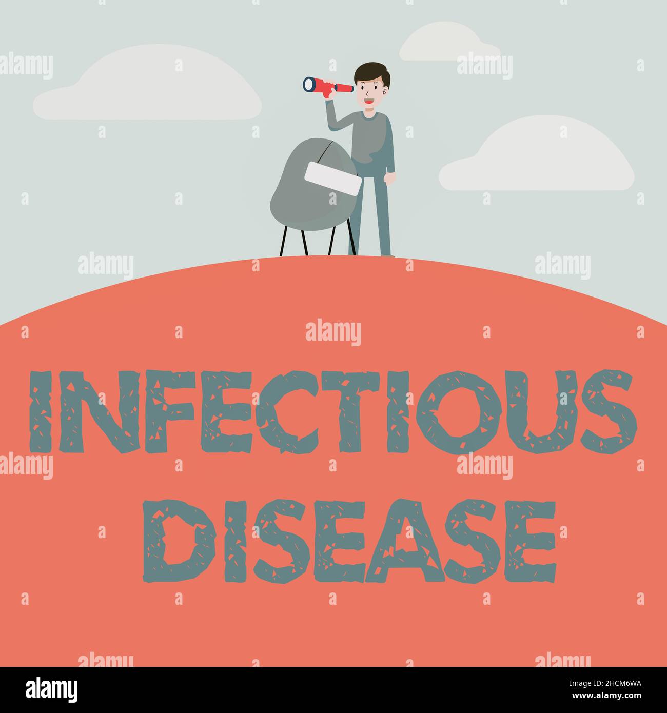 Writing displaying text Infectious Disease. Internet Concept caused by ...