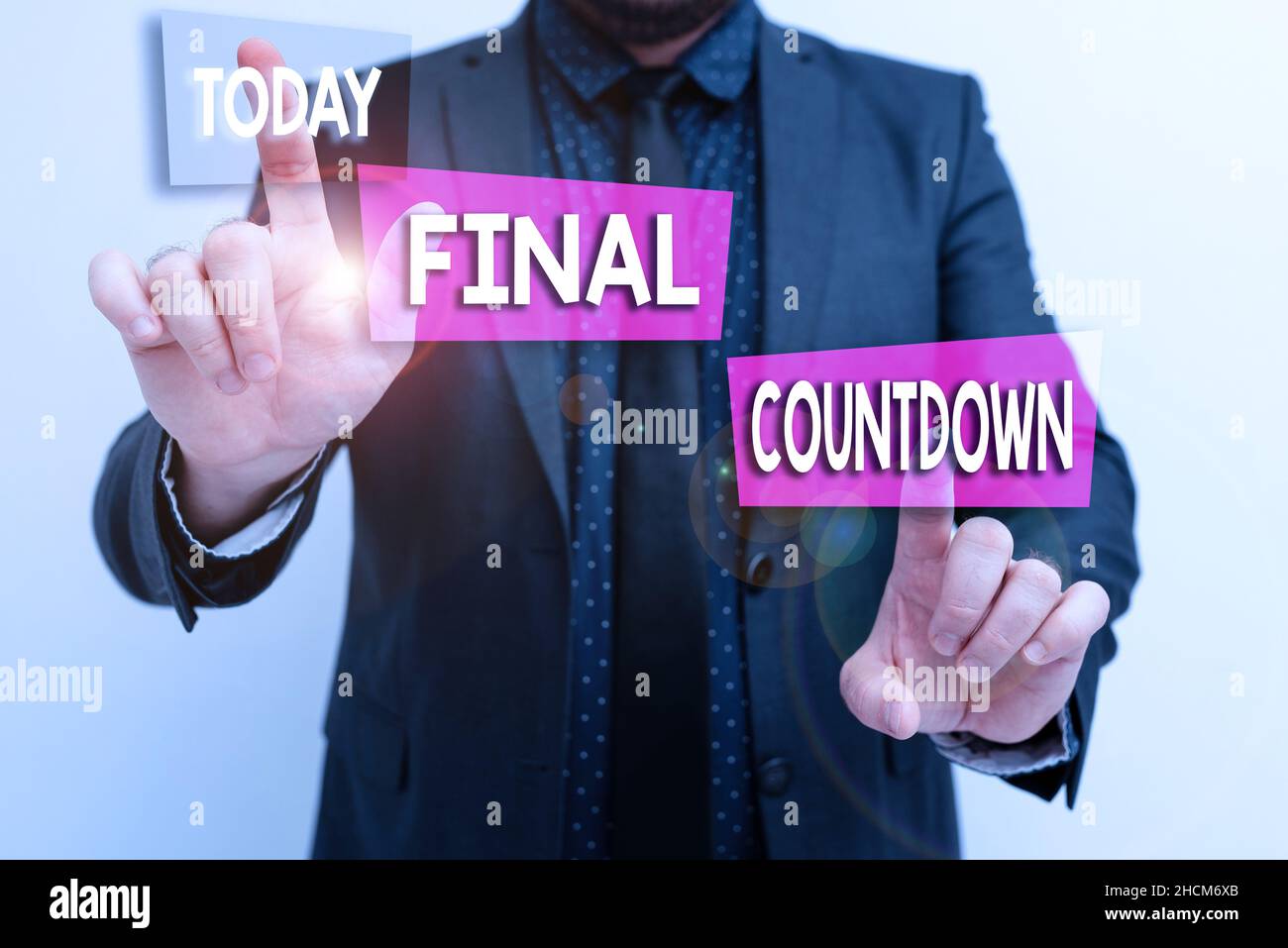Handwriting text Final Countdown. Business showcase Last moment of any ...