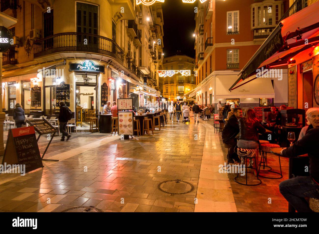Typical spanish tapas bars night High Resolution Stock Photography and ...