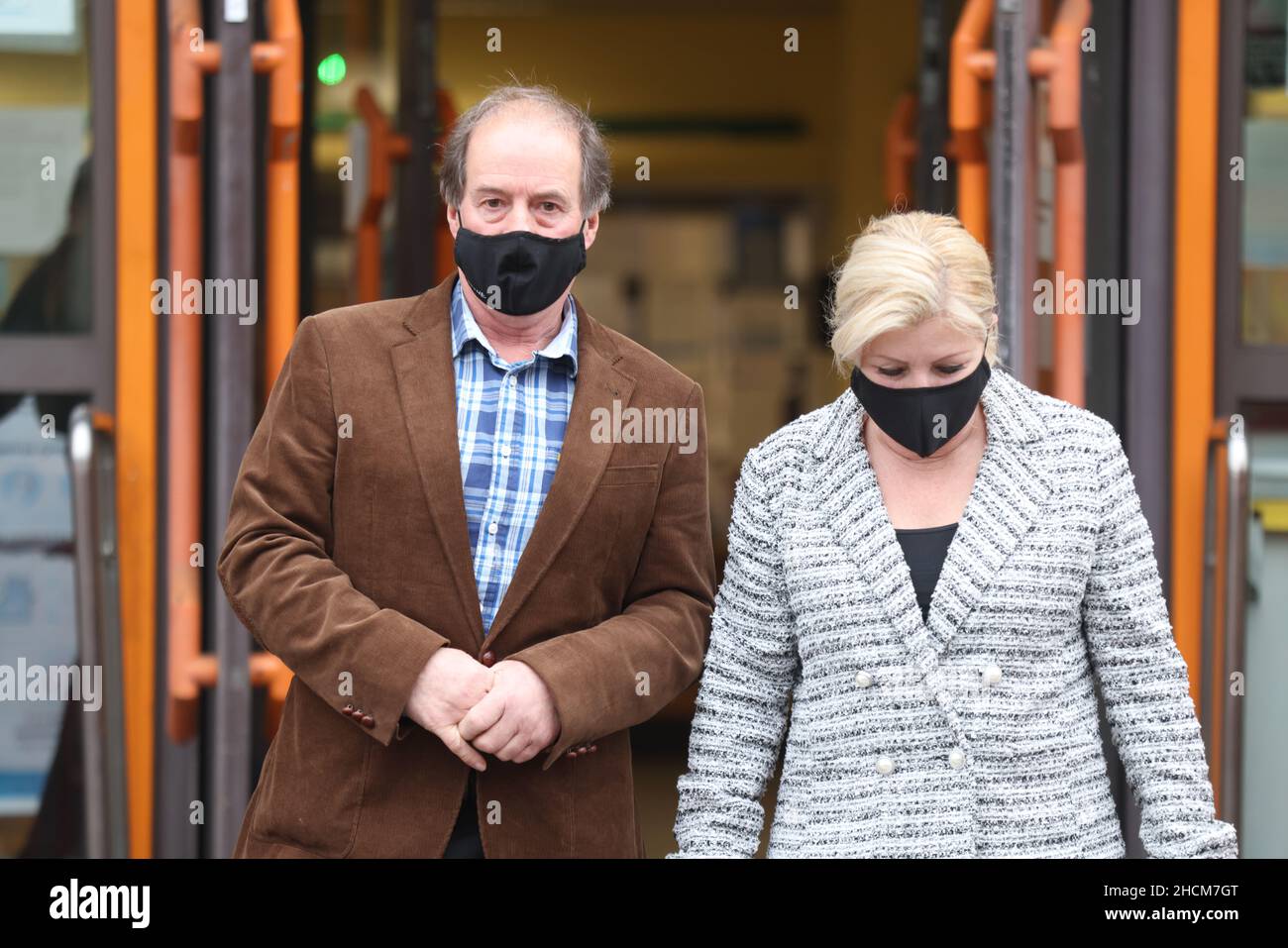 Sandra Durdin, 58, and Trevor Dempsey, 62 from Chingford, leave Thames ...