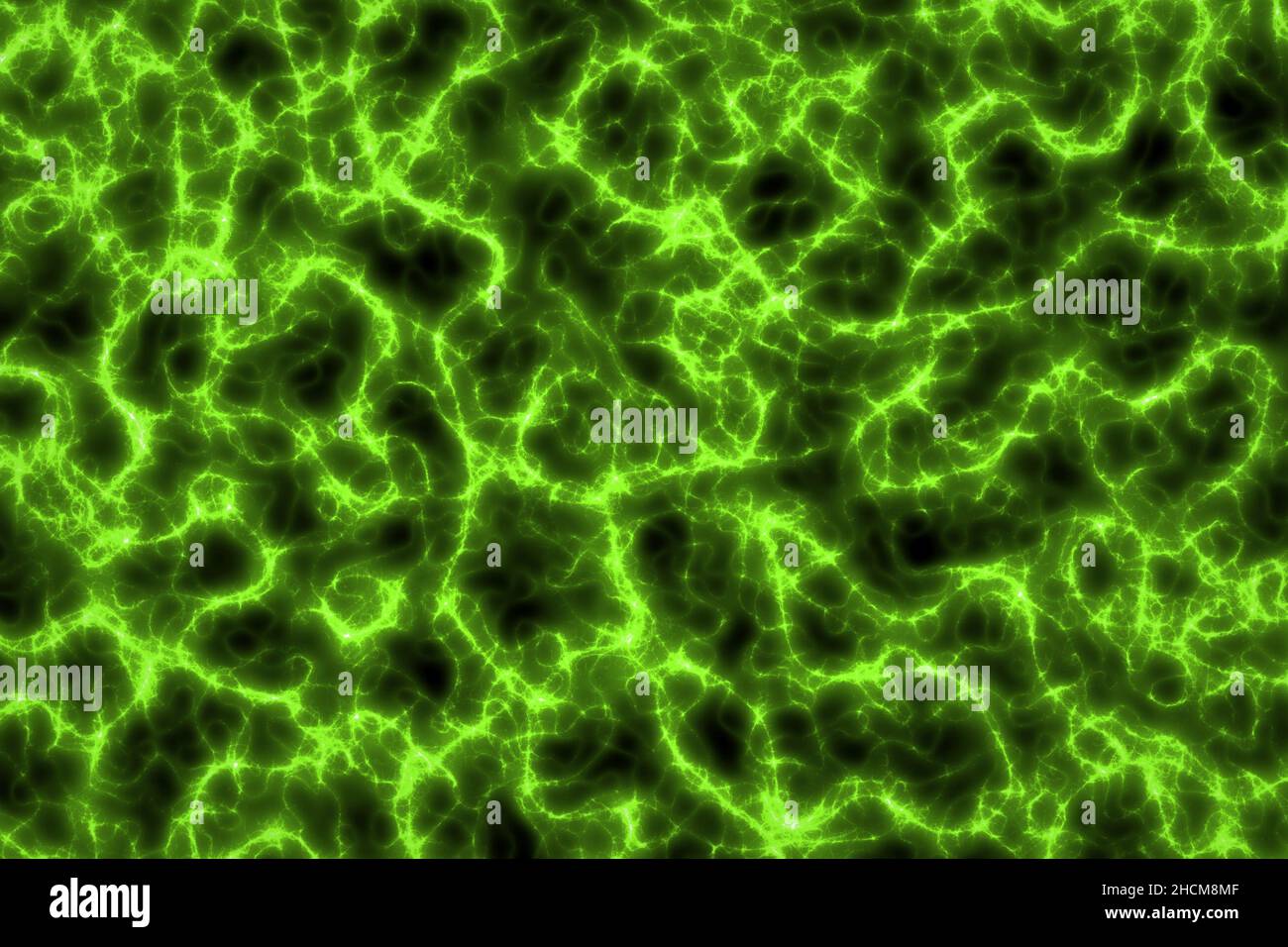amazing green electrical flames computer graphic background ...