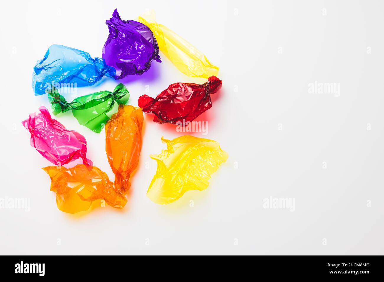 Candy Wrappers Trash