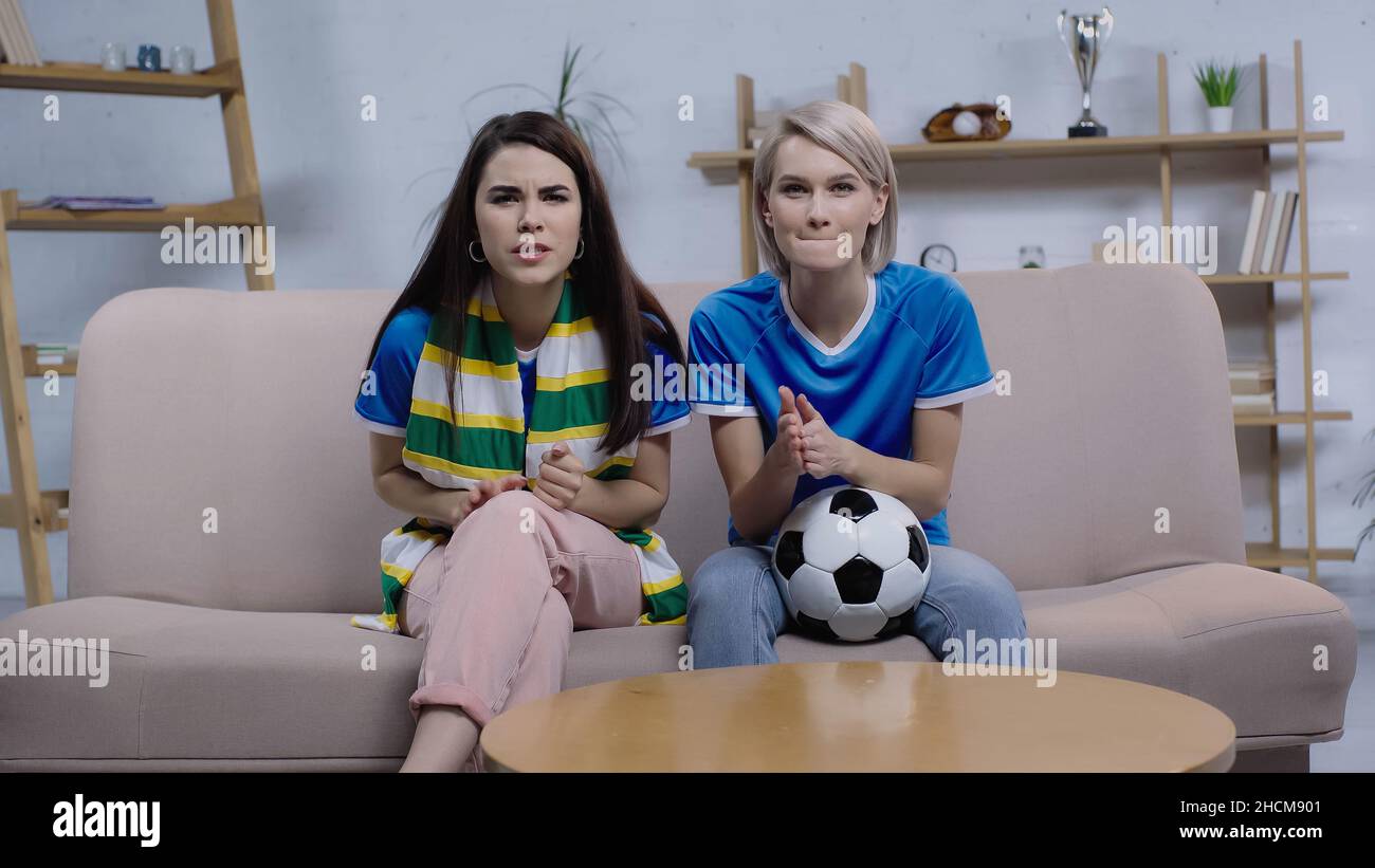 Worried fans hi-res stock photography and images - Alamy