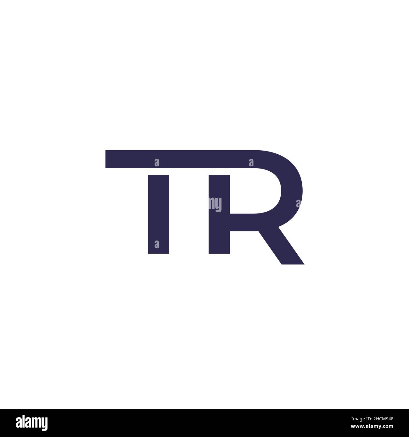 TR letters, vector monogram, logo design Stock Vector Image & Art - Alamy
