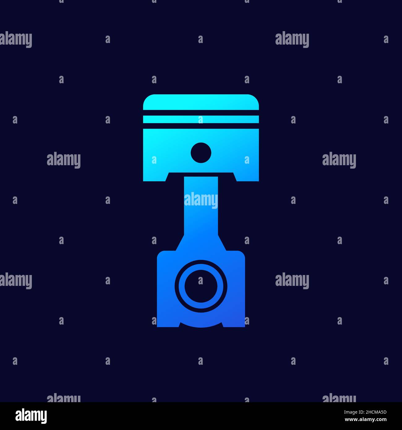 engine piston icon, car part vector Stock Vector Image & Art - Alamy