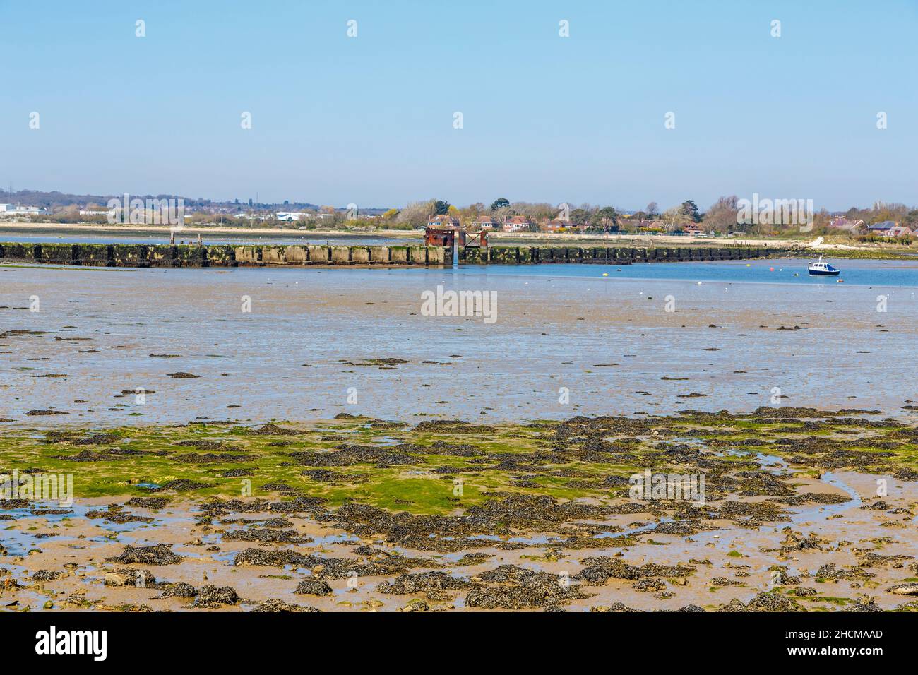 View of the remains of the historic Hayling Billy trackway in Hayling ...