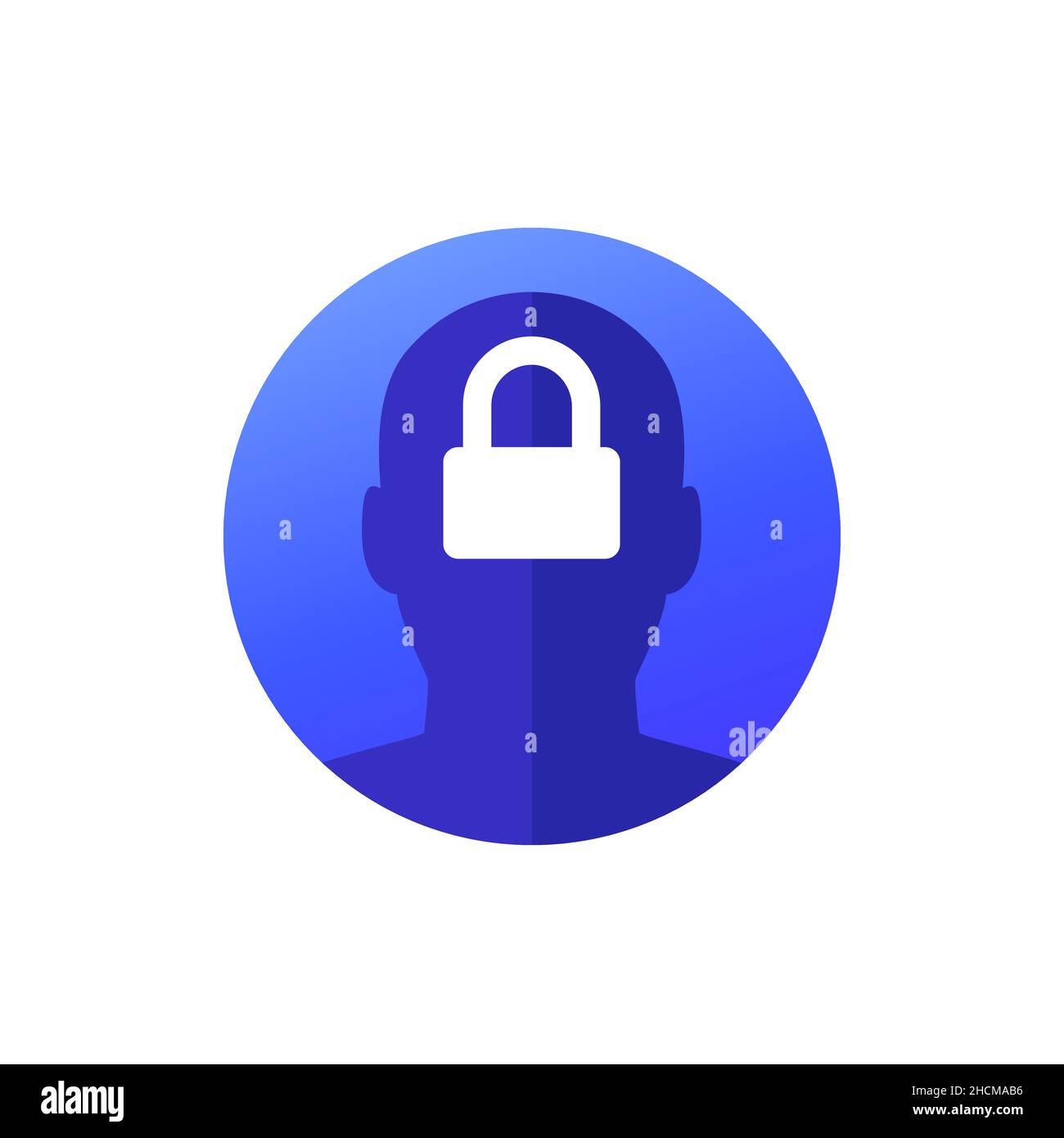 Fixed mindset icon, self improvement vector Stock Vector Image & Art ...