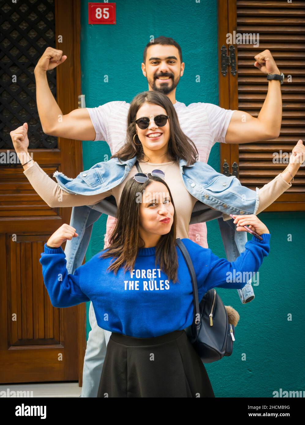 Strong relationship friends hi-res stock photography and images - Alamy