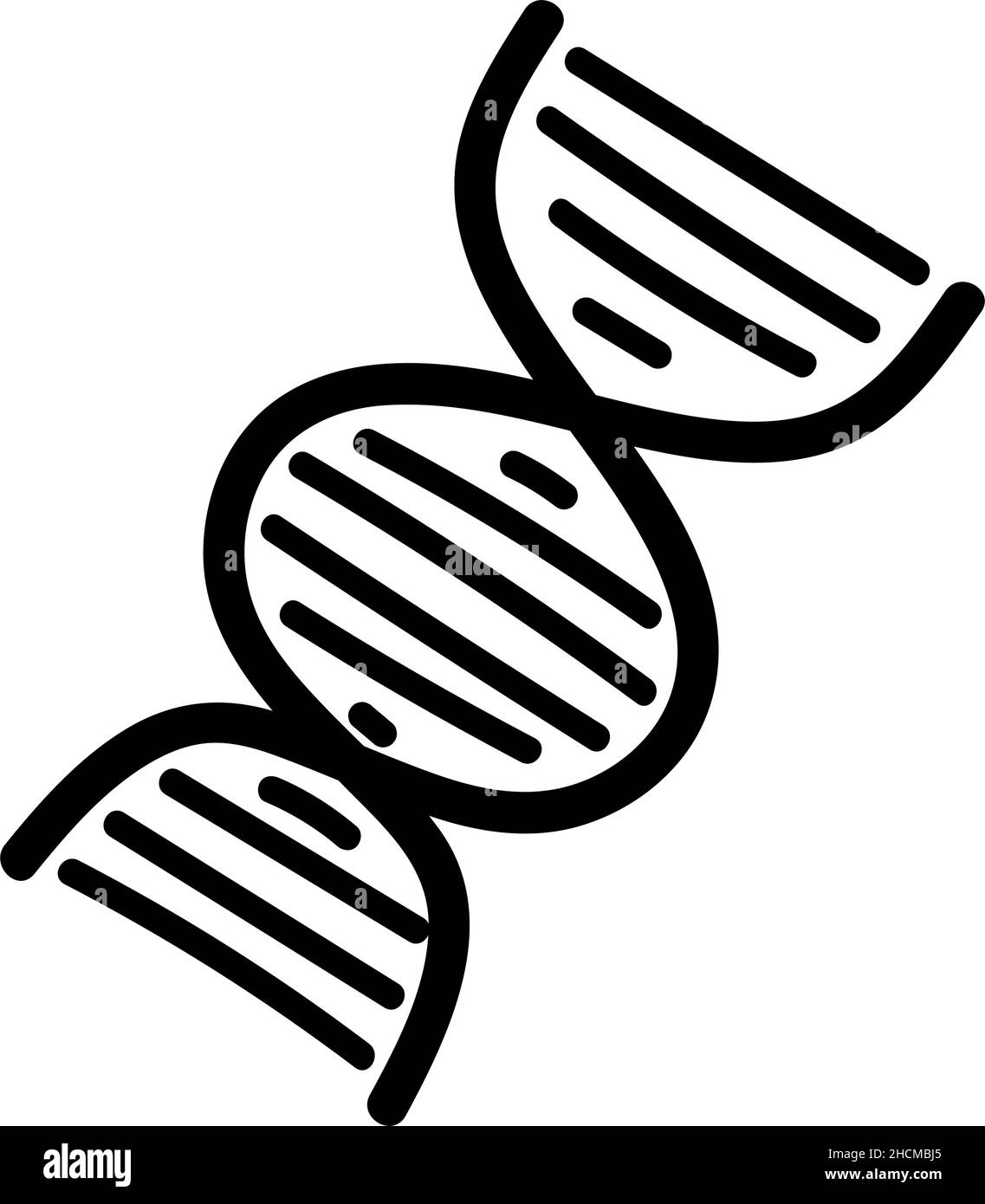 Dna structure in hand Stock Vector Images - Alamy