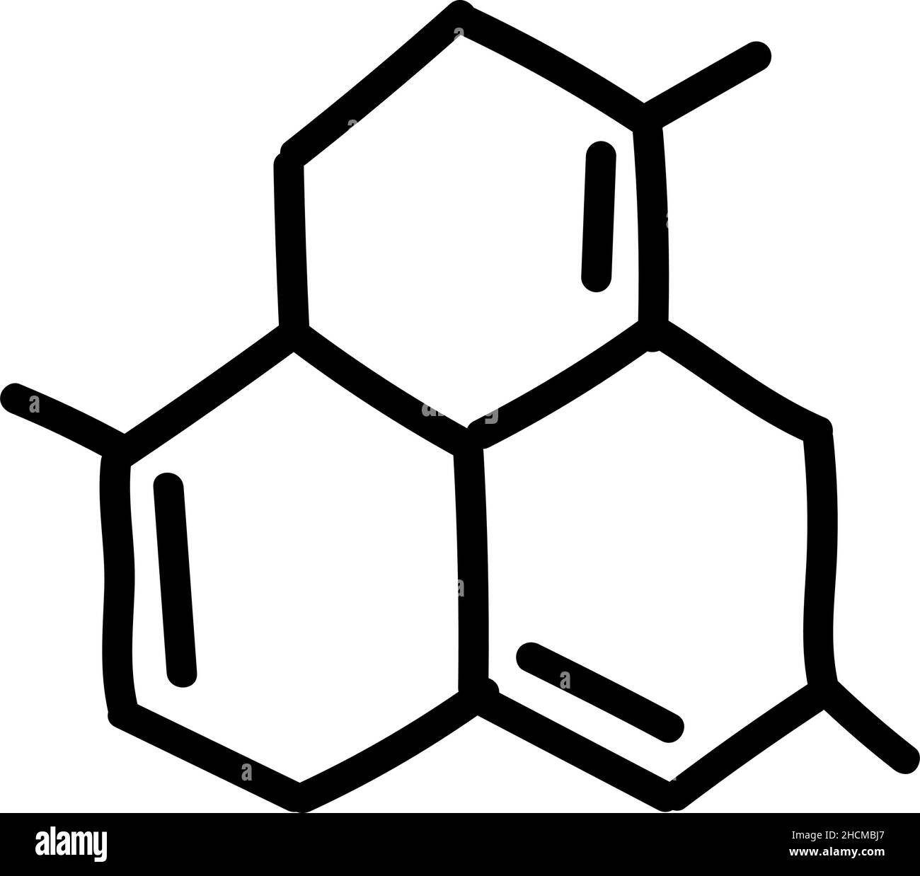 Hand drawn chemical formula icon in doodle style isolated Stock Vector ... Hand drawn chemical formula icon in doodle style isolated Stock Vector ...