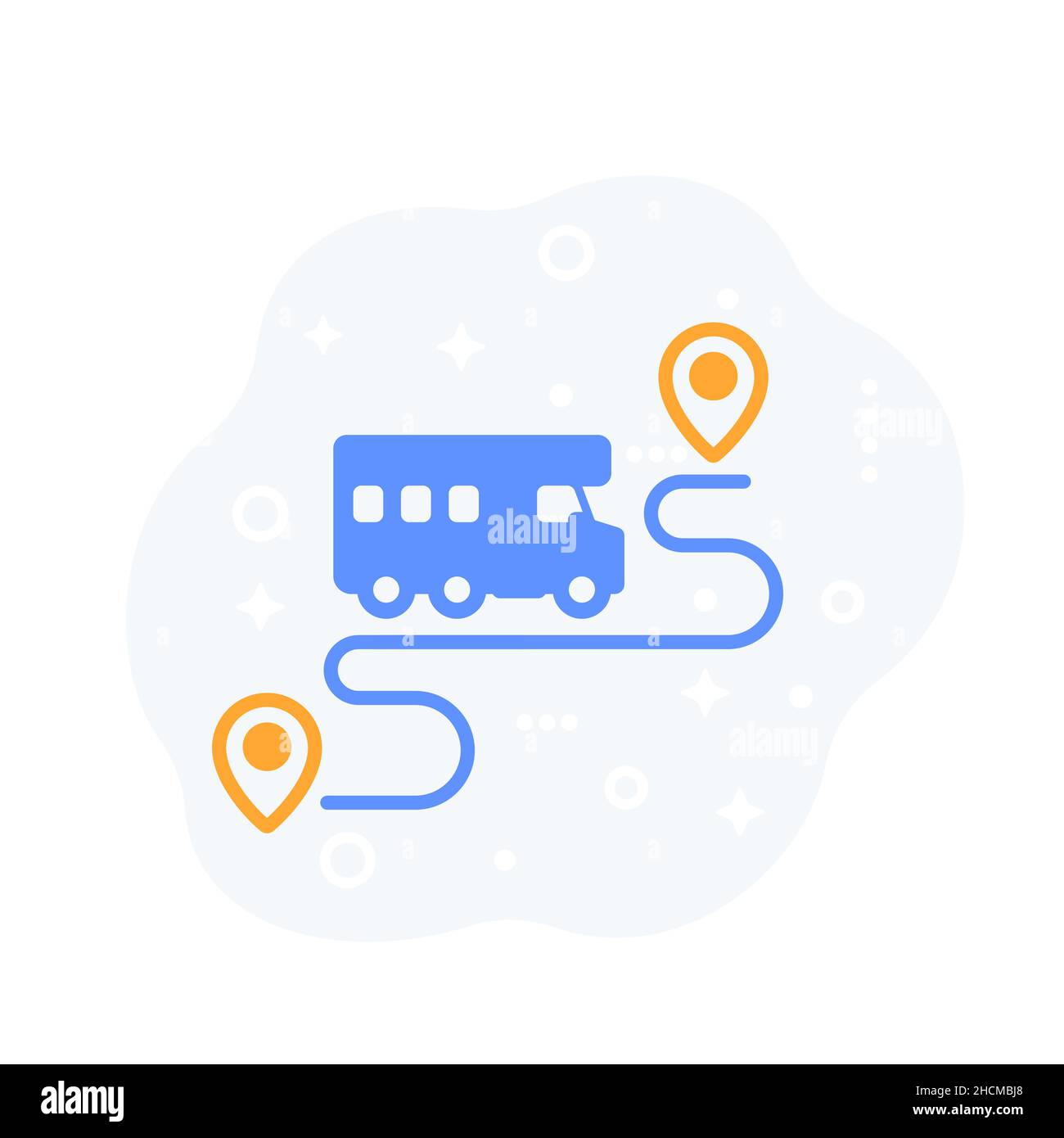 Recreational vehicle camping travel Cut Out Stock Images & Pictures - Alamy