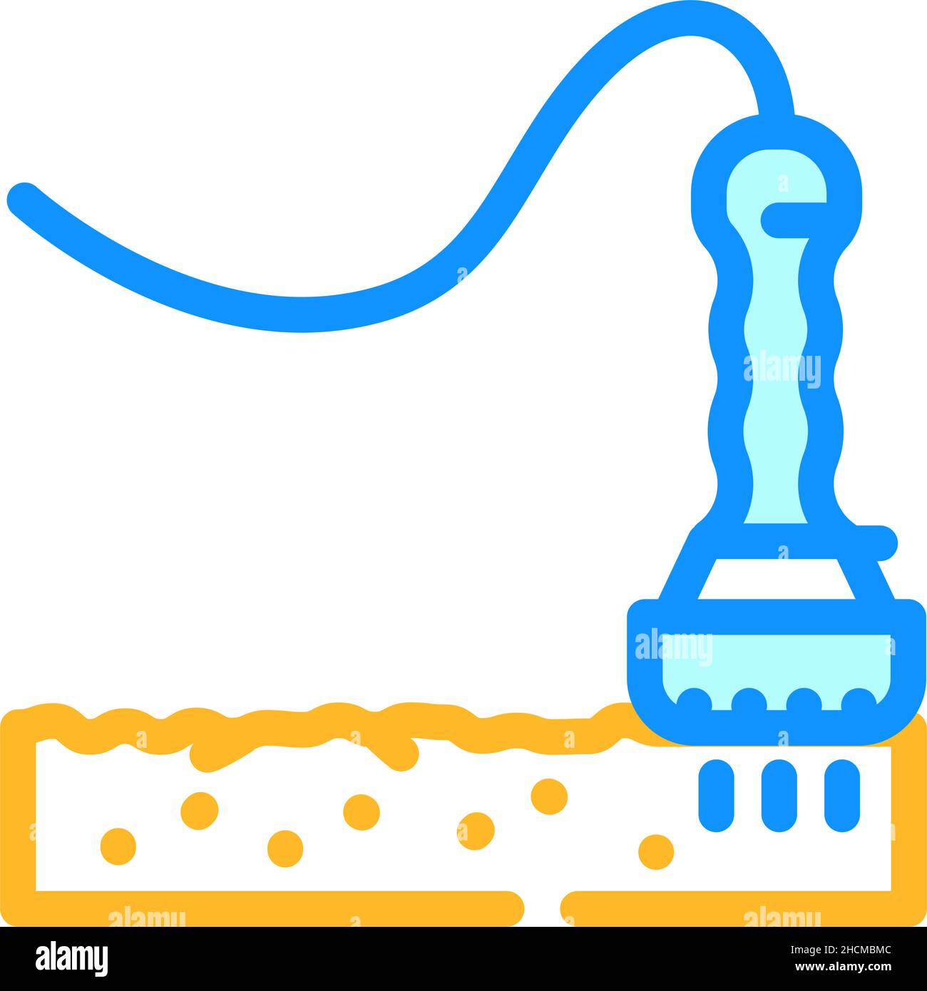 laser resurfacing color icon vector illustration Stock Vector Image ...