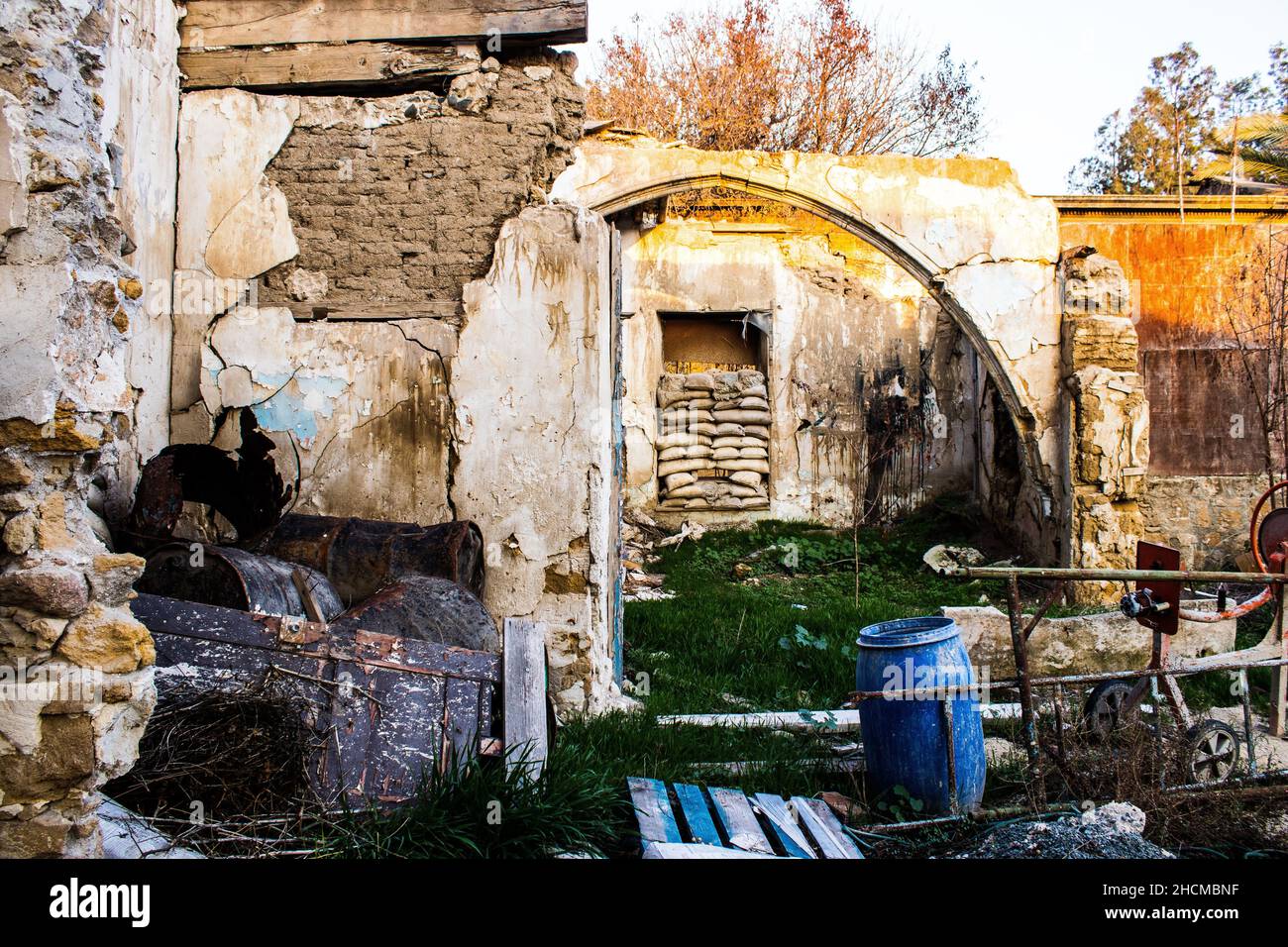 United nations controlled buffer zone hi-res stock photography and ...