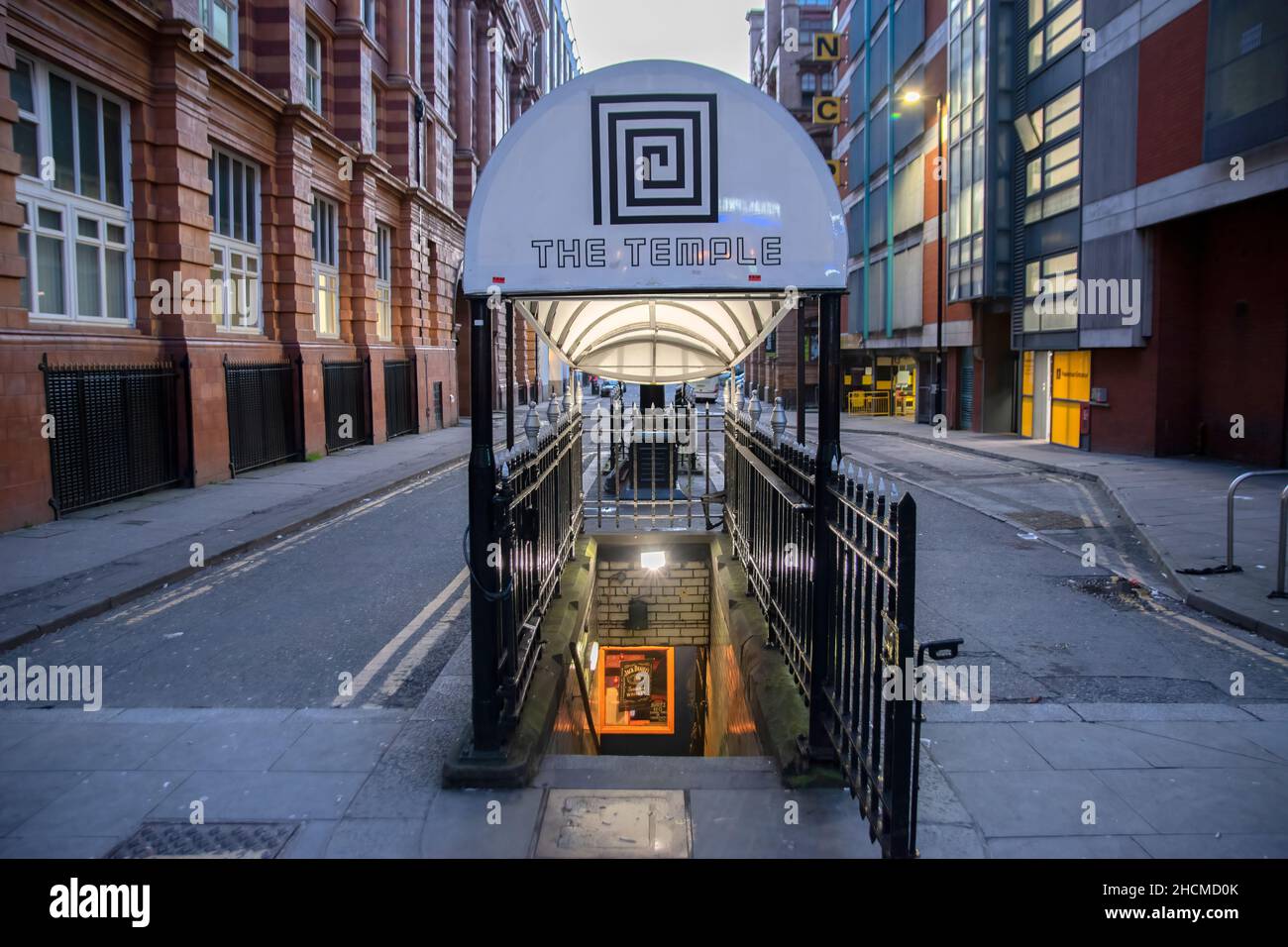 The Temple Club At Manchester England 8-12-2019 Stock Photo - Alamy