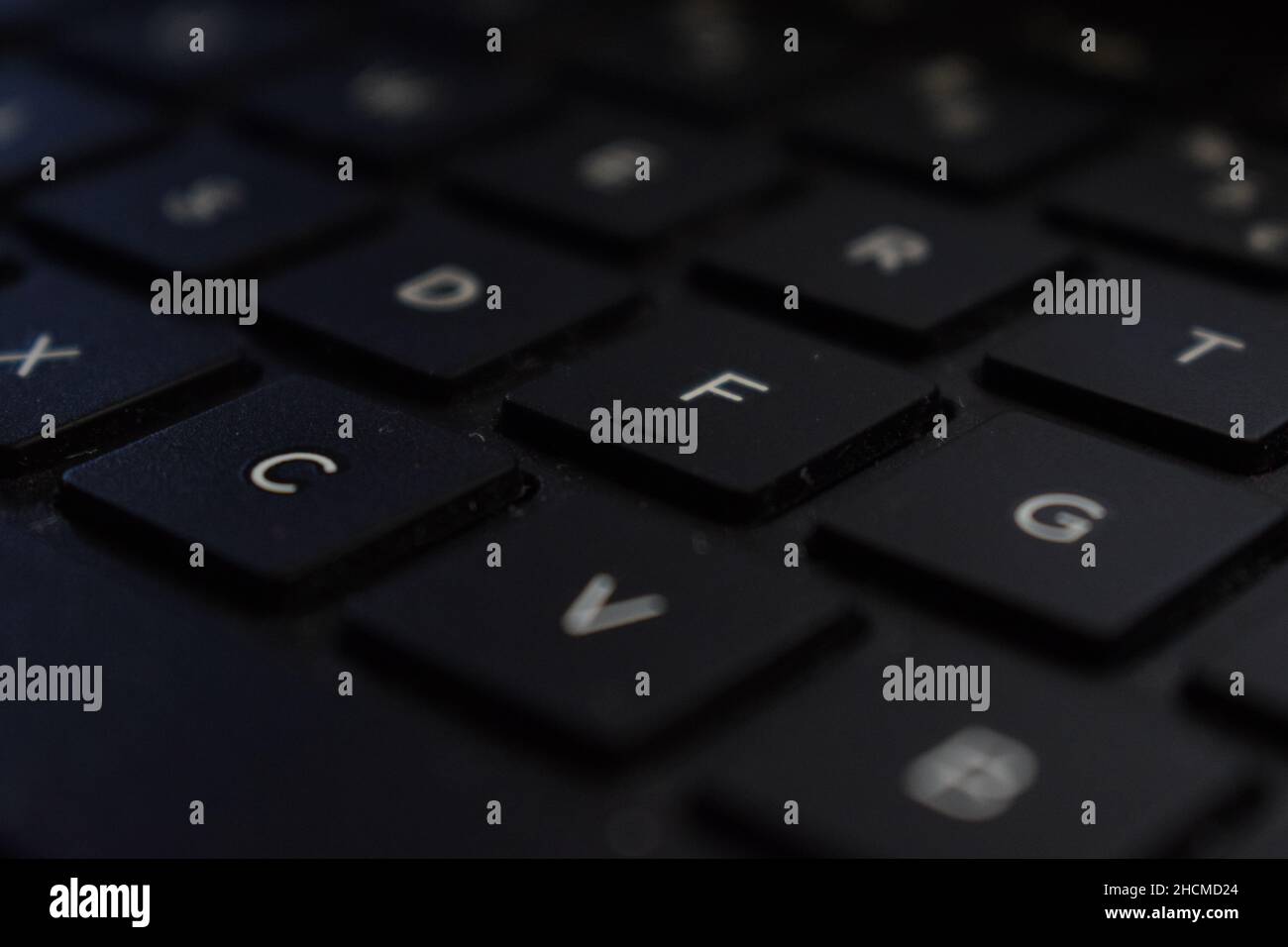 Selective focus of keyboard letters Stock Photo - Alamy