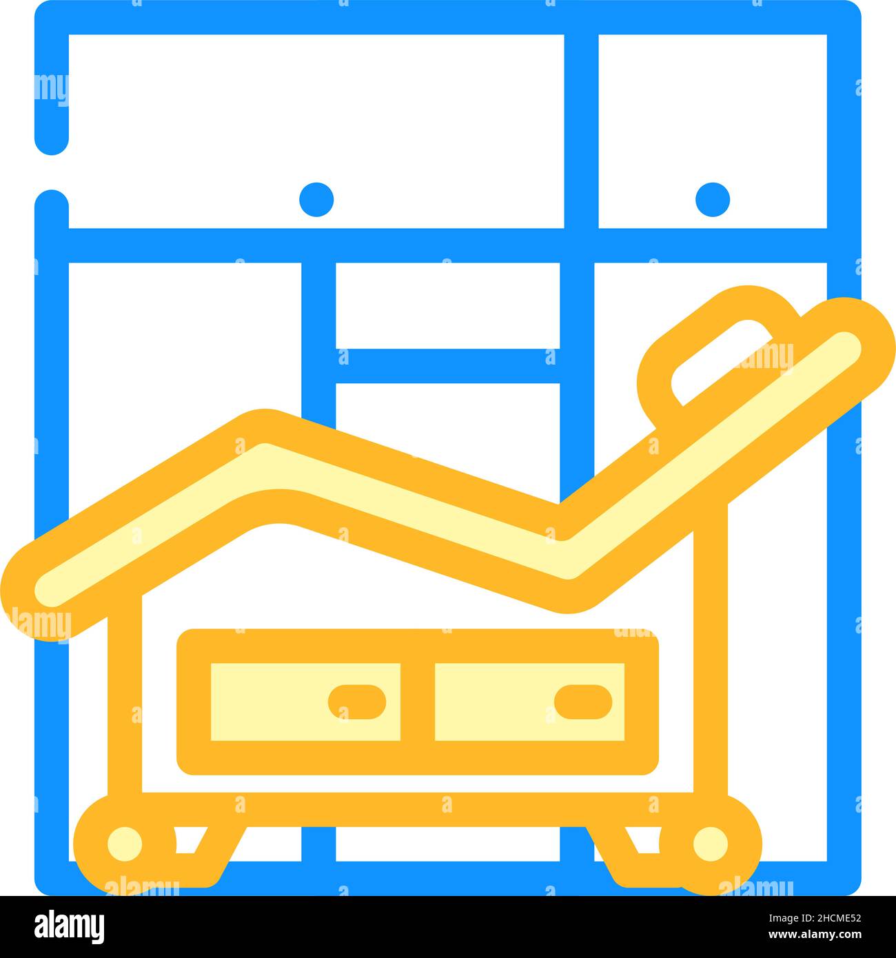 beauty salon color icon vector illustration Stock Vector Image & Art ...