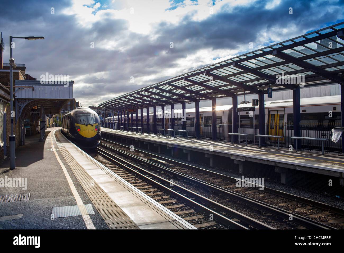 Gravesend railway station serves the town of Gravesend in north Kent ...