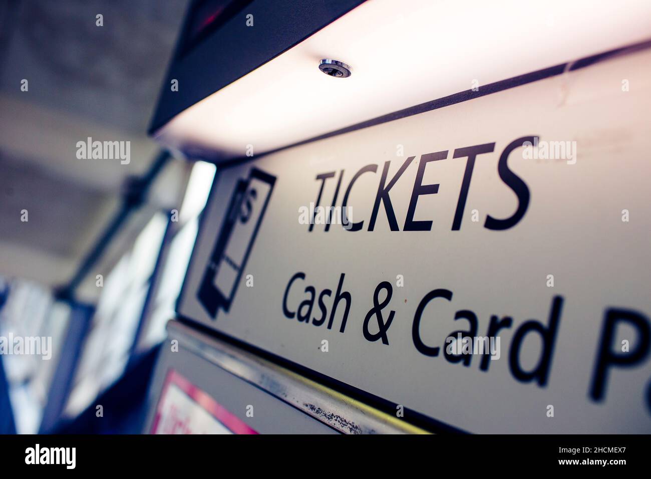 Southeastern railways self service ticket machines at a railway station ...