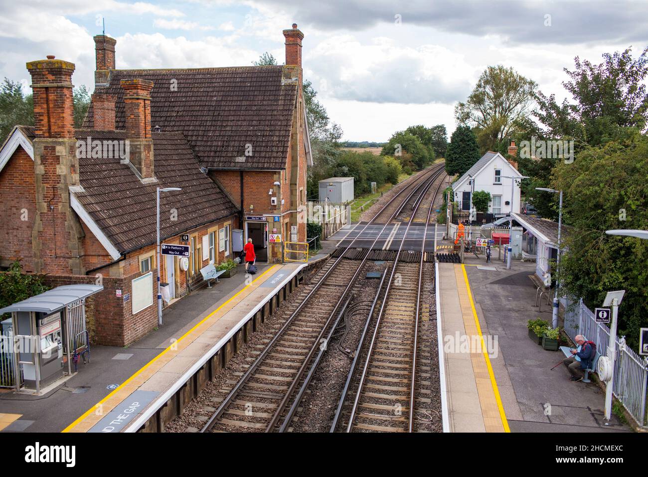 Wye railway station serves Wye in Kent, England, on the Ashford to ...