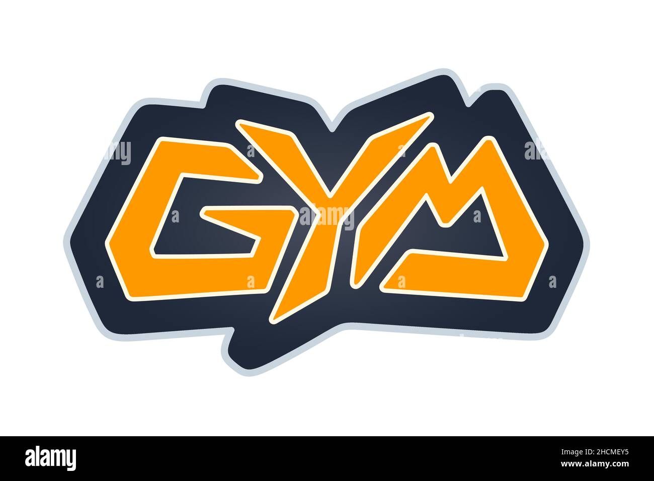 Gym vector lettering Stock Vector Image & Art - Alamy