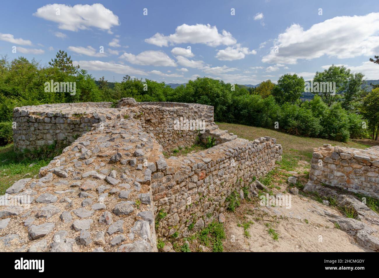 Fortica: The remains of a triangular fortress built in 1619 to protect ...