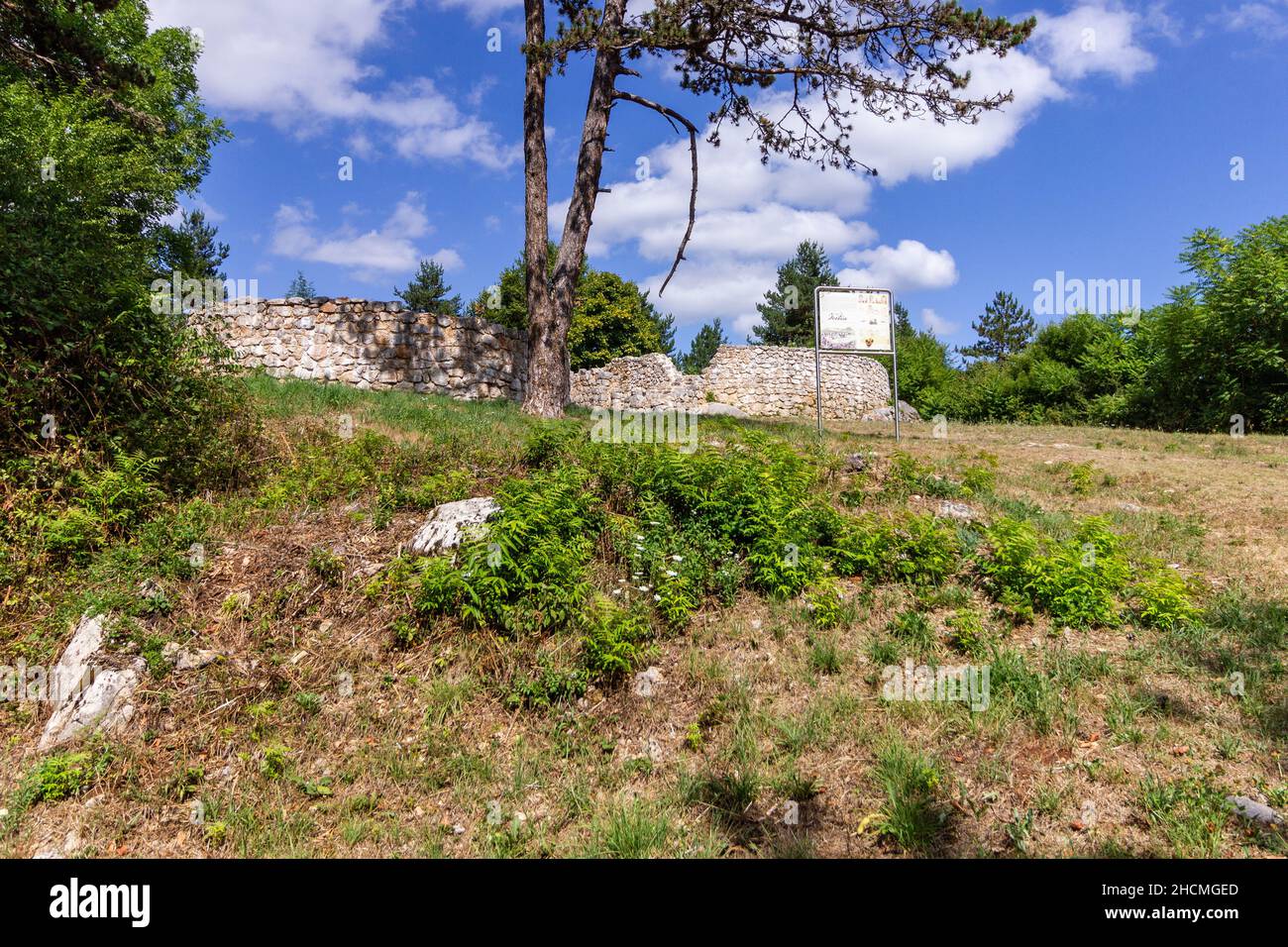 Fortica: The remains of a triangular fortress built in 1619 to protect ...