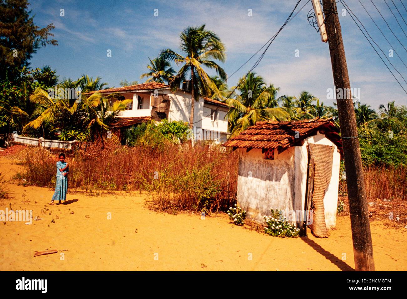 Beauty of rural Goa. High resolution intimate recollection of idyllic holiday location for ...