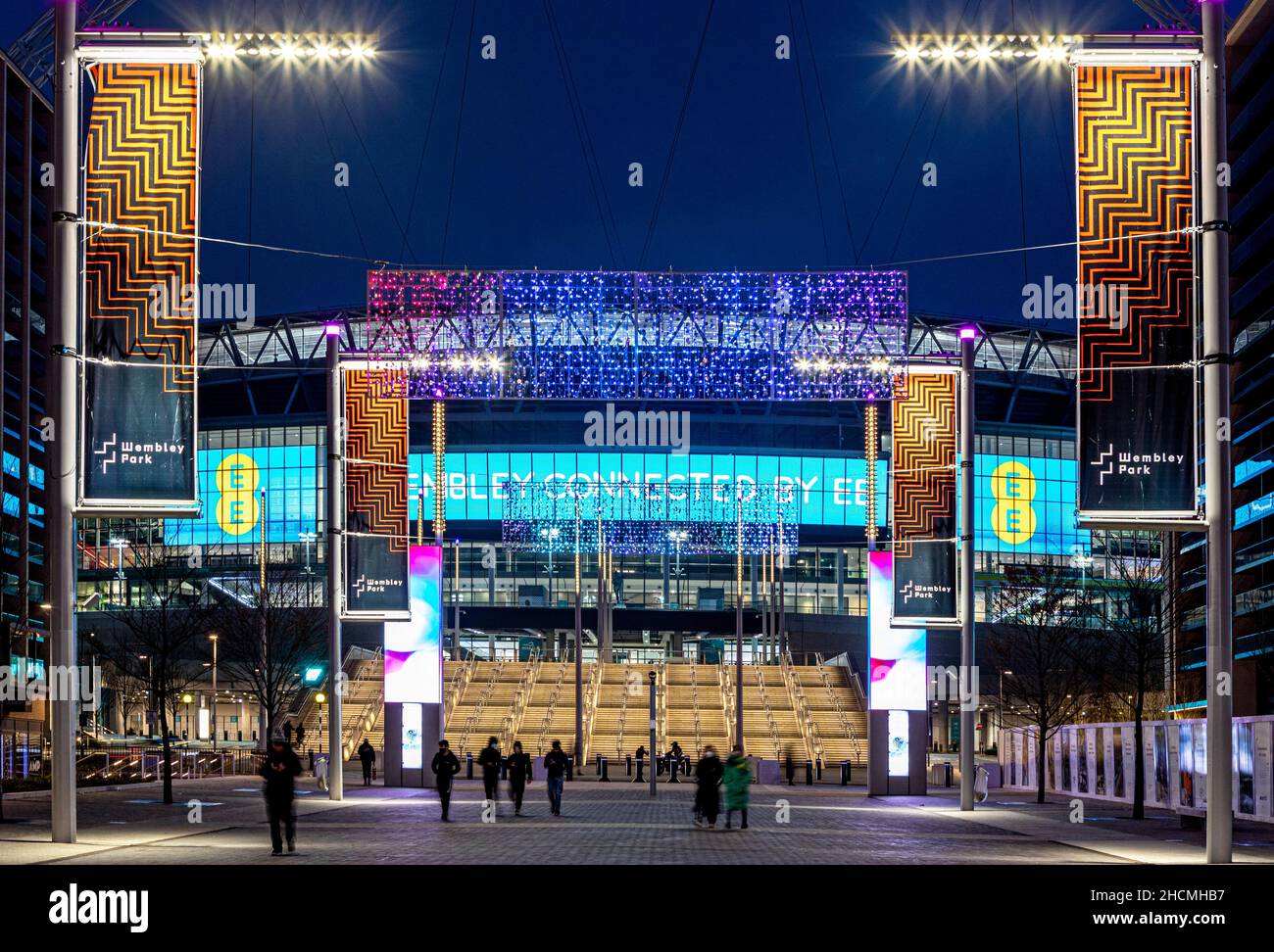Winterfest At Wembley Park London UK Stock Photo - Alamy