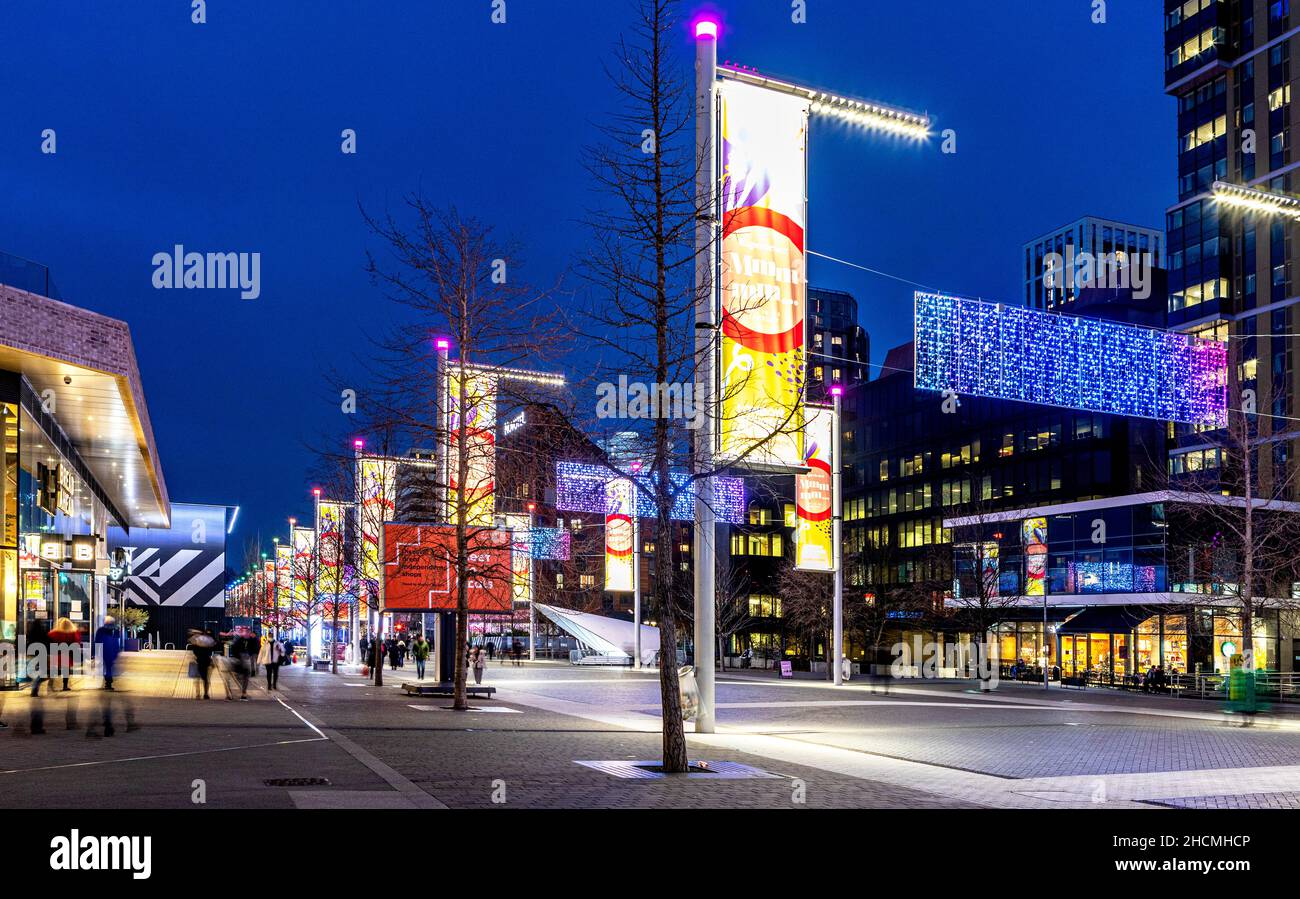 Winterfest At Wembley Park London UK Stock Photo - Alamy