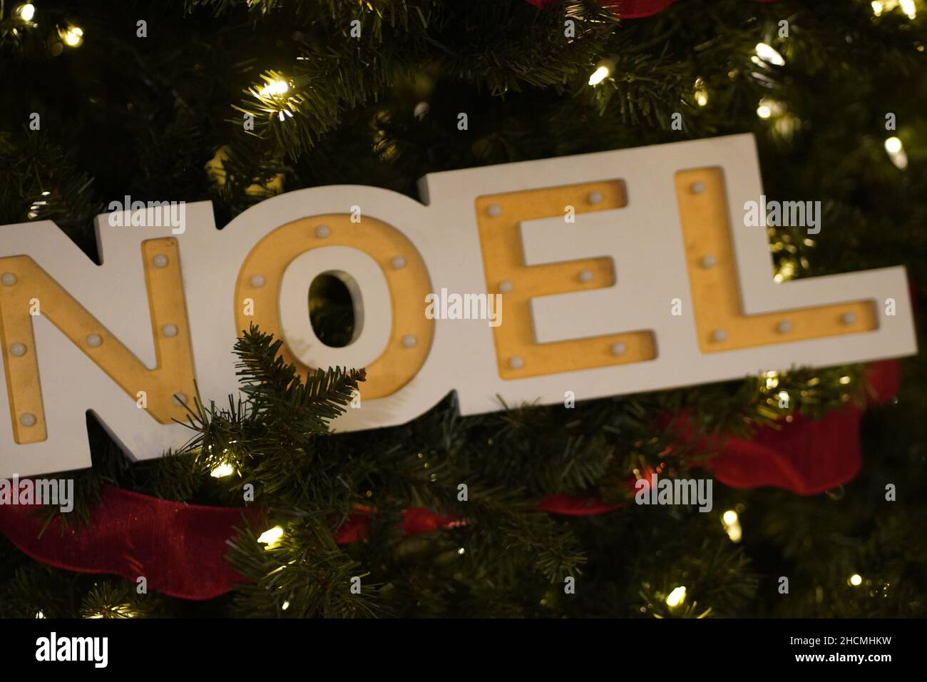Bright christmas sign hi-res stock photography and images - Alamy
