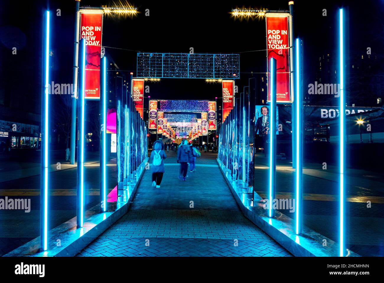 Winterfest At Wembley Park London UK Stock Photo - Alamy