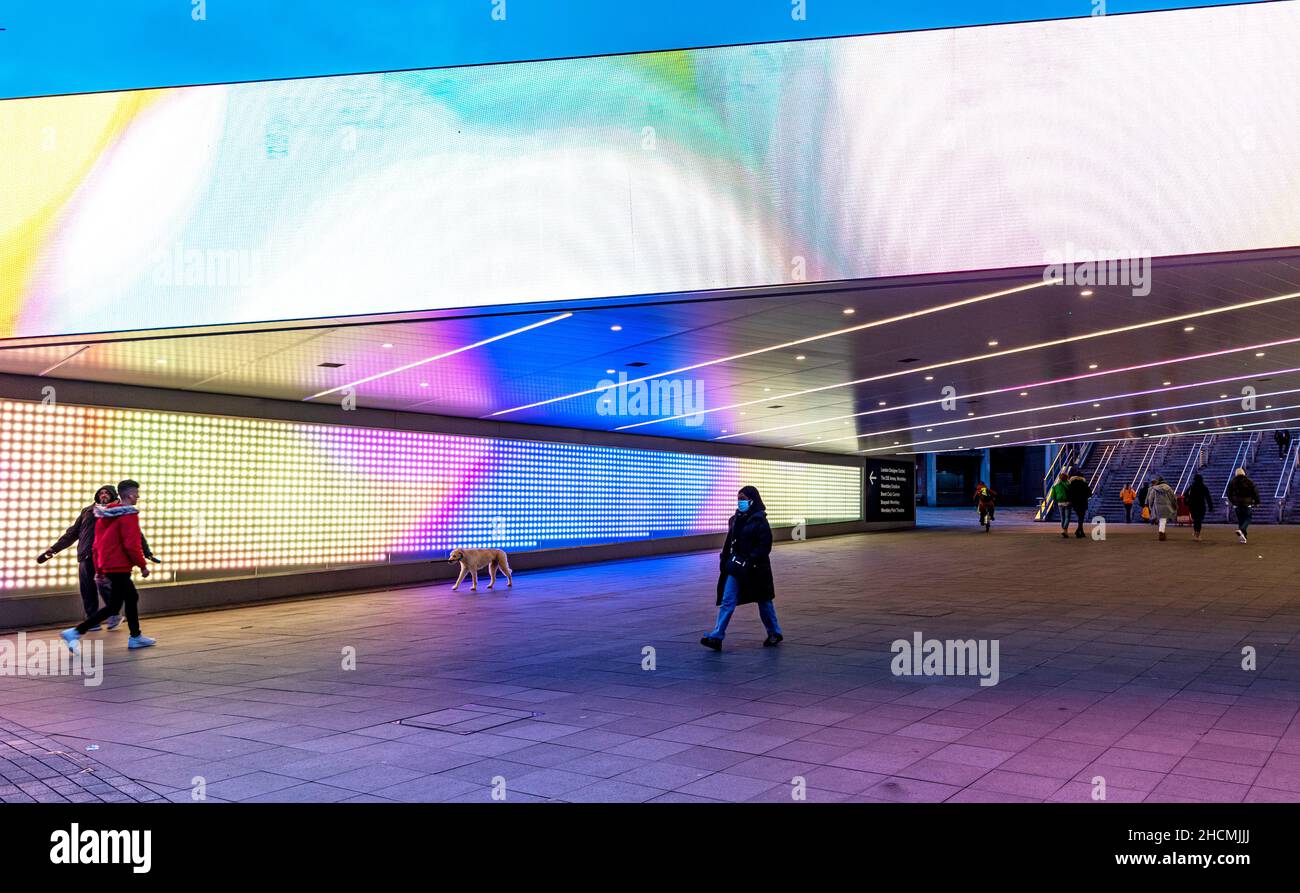 Bobby Moore Bridge At Night Wembley Park London UK Stock Photo - Alamy
