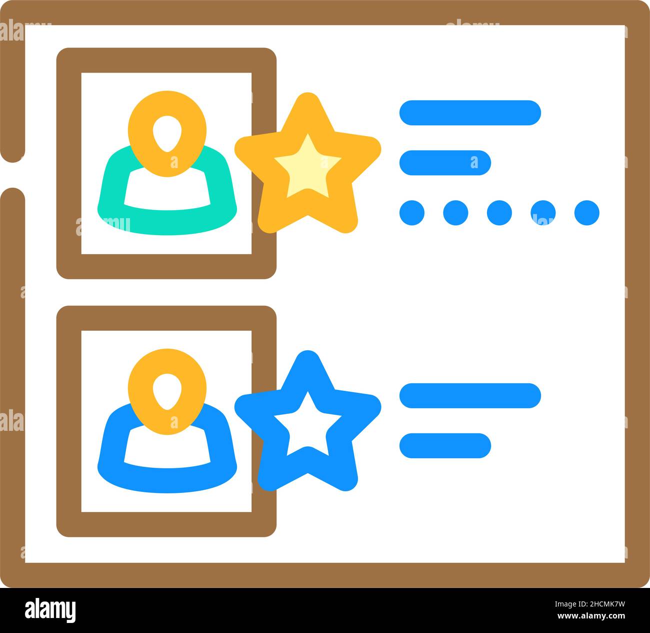 board of honor color icon vector illustration Stock Vector Image & Art ...