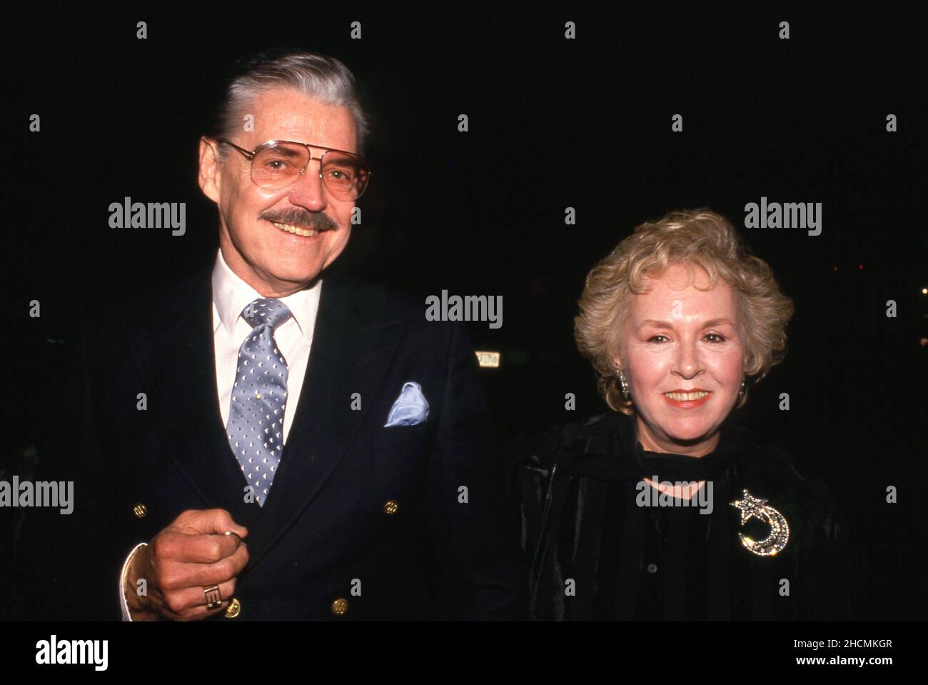 Doris Roberts and Jack Betts attend "The Cocktail Hour" play opening, LA, California, April 19 ...