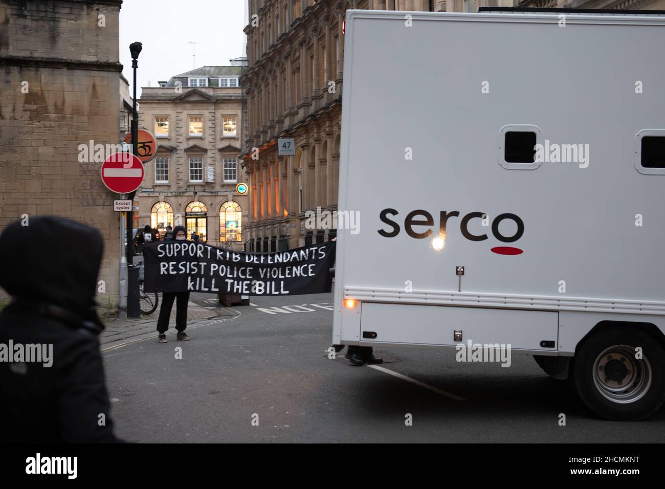 Serco van outside a prison hi-res stock photography and images - Alamy