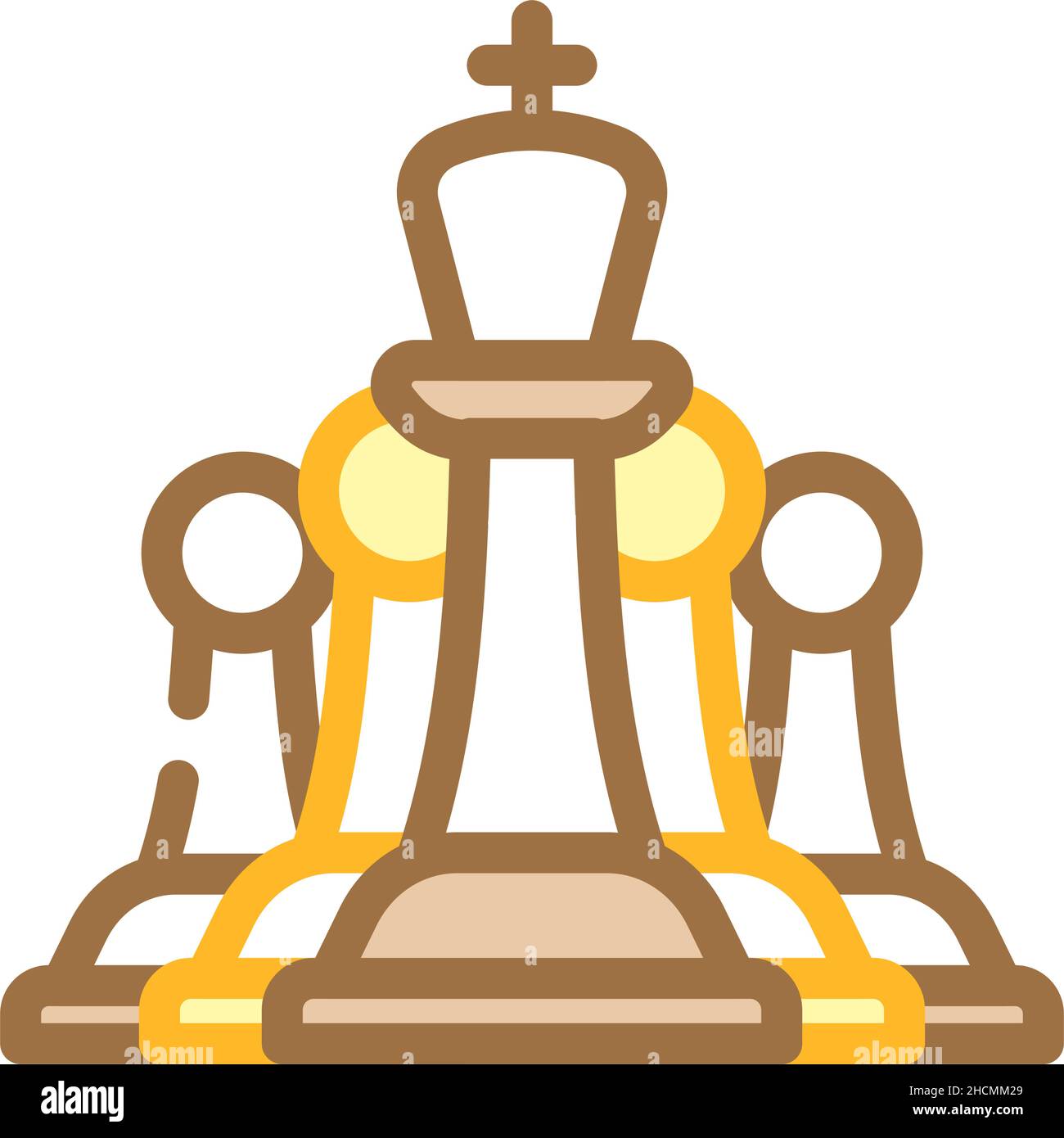 chess game color icon vector illustration Stock Vector Image & Art - Alamy