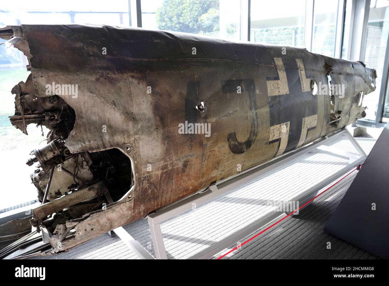 Wreckage plane rudolf hess hi-res stock photography and images - Alamy