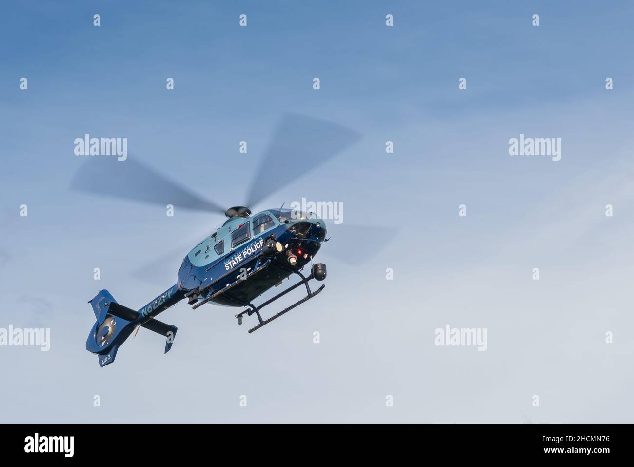 Massachusetts State Police Helicopter