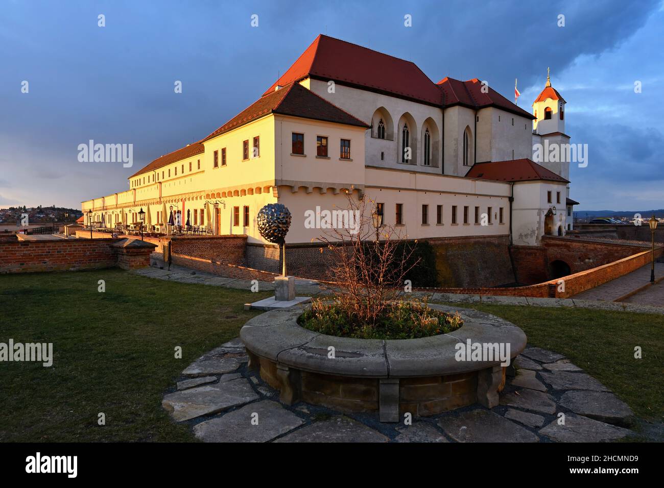 City Brno - Czech Republic - Europe. Spilberk - beautiful old castle ...