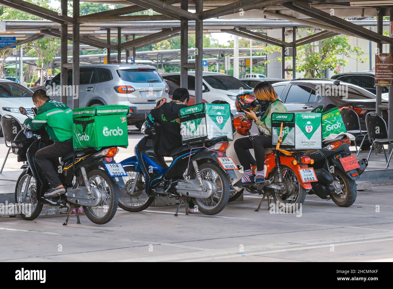 Business man grab for food hi-res stock photography and images - Alamy