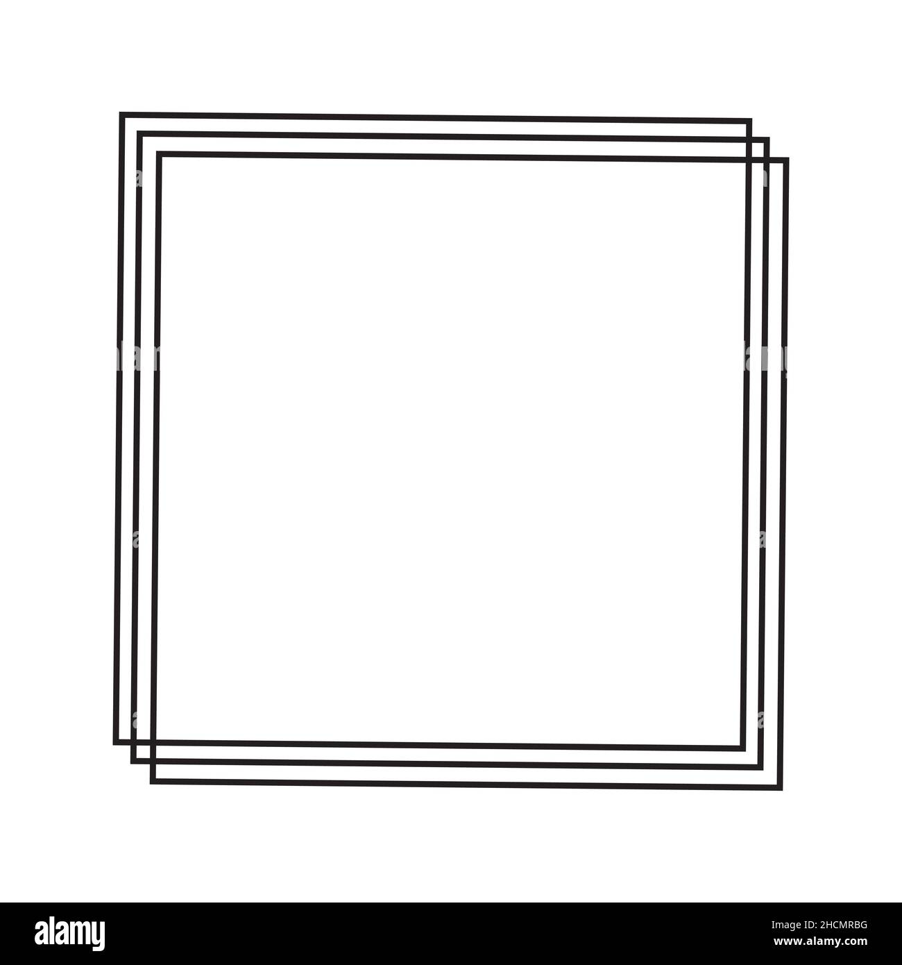 Hand drawn frames. Handdrawn square frame. Vector, illustration Stock Vector Image & Art - Alamy