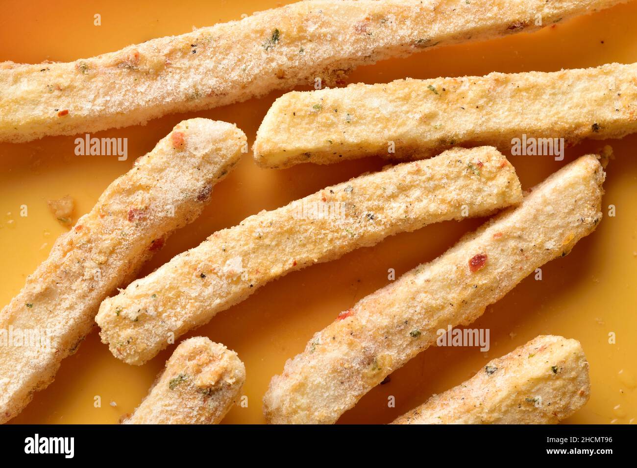 Closeup of Ready to cook French Fries in Plate Stock Photo - Alamy