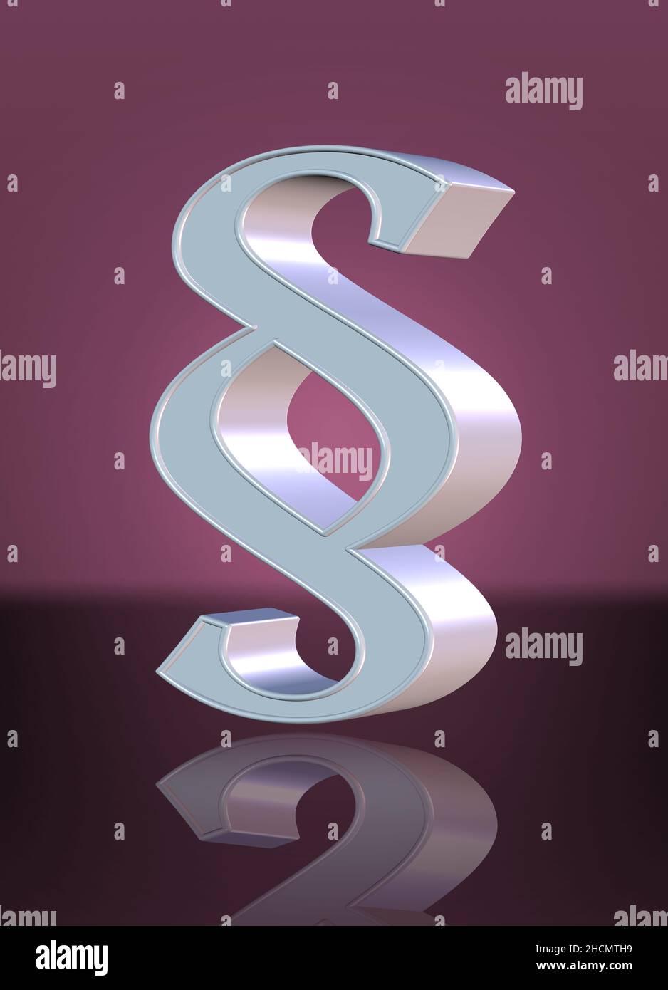 Paragraph in a 3D illustration Stock Photo - Alamy