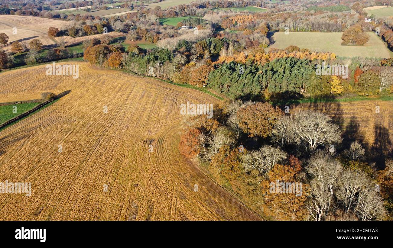 Aerial view of Brighton palace pier at night Stock Photo - Alamy