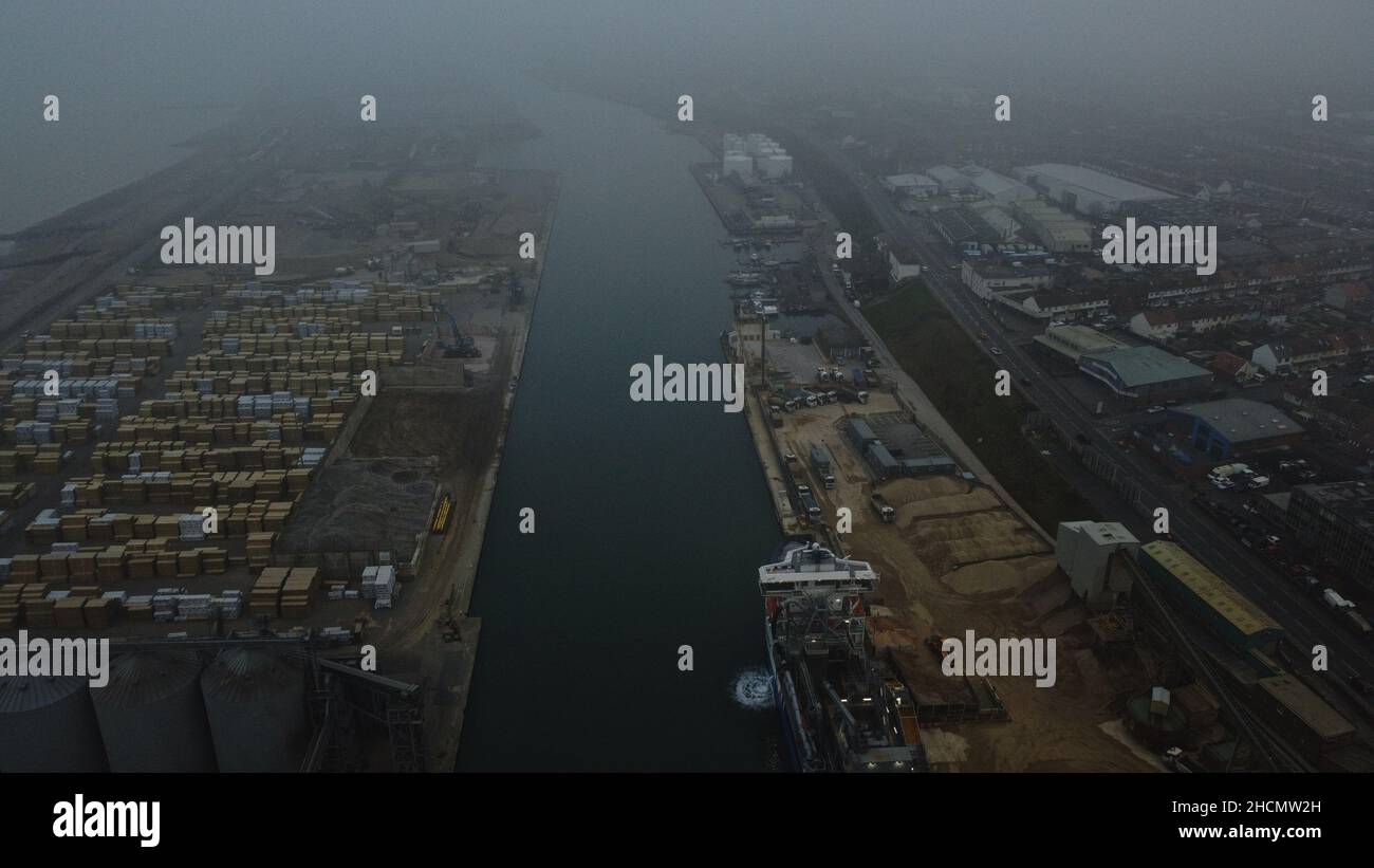 Shoreham Docks, Brighton and Hove, east sussex Stock Photo - Alamy