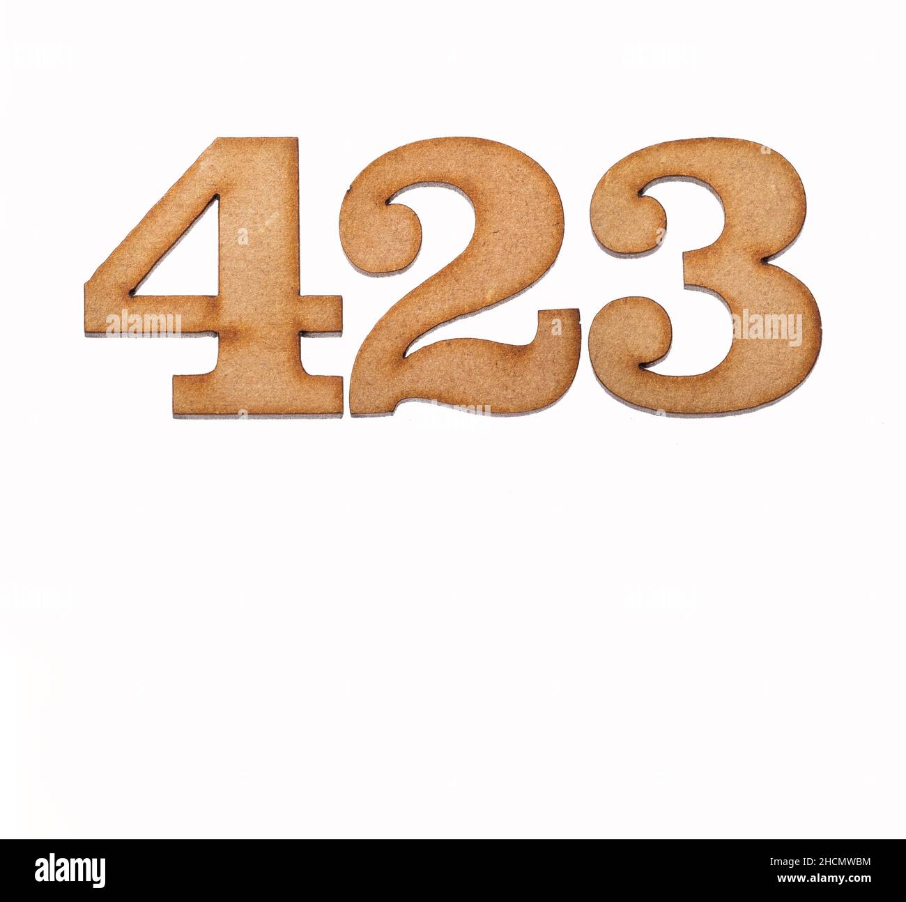 Number 423 Cut Out Stock Images & Pictures - Alamy