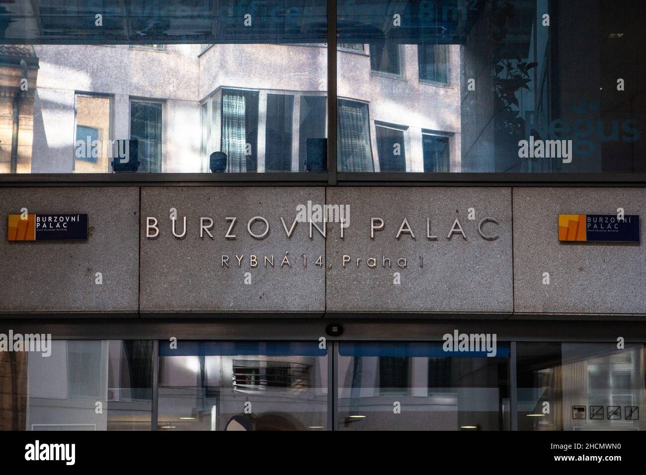 ***FILE PHOTO*** Stock Exchange Palace in Prague, Czech Republic ...