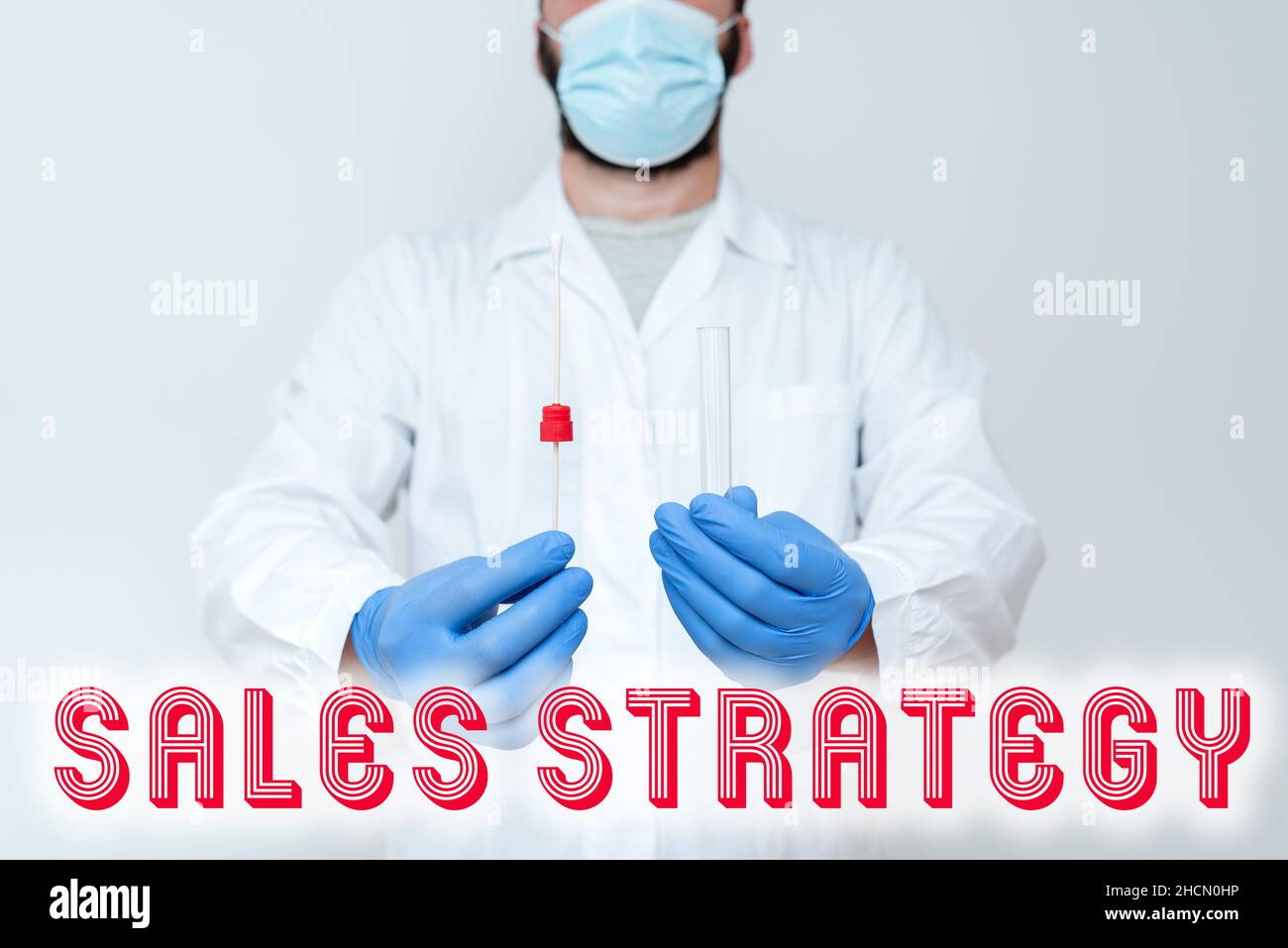 Hand writing sign Sales Strategy. Word for Plan for reaching and ...